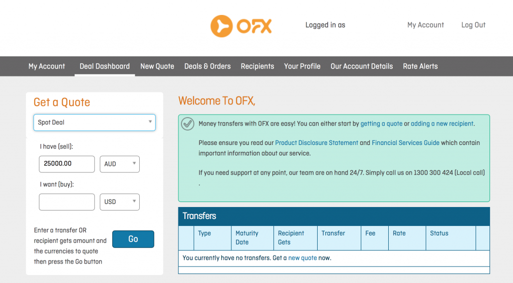 How to Transfer Money Overseas with OFX: A Beginners Guide